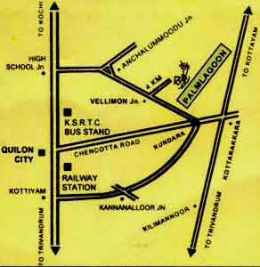 An enchanting holiday resort in a naturally landscaped peninsula